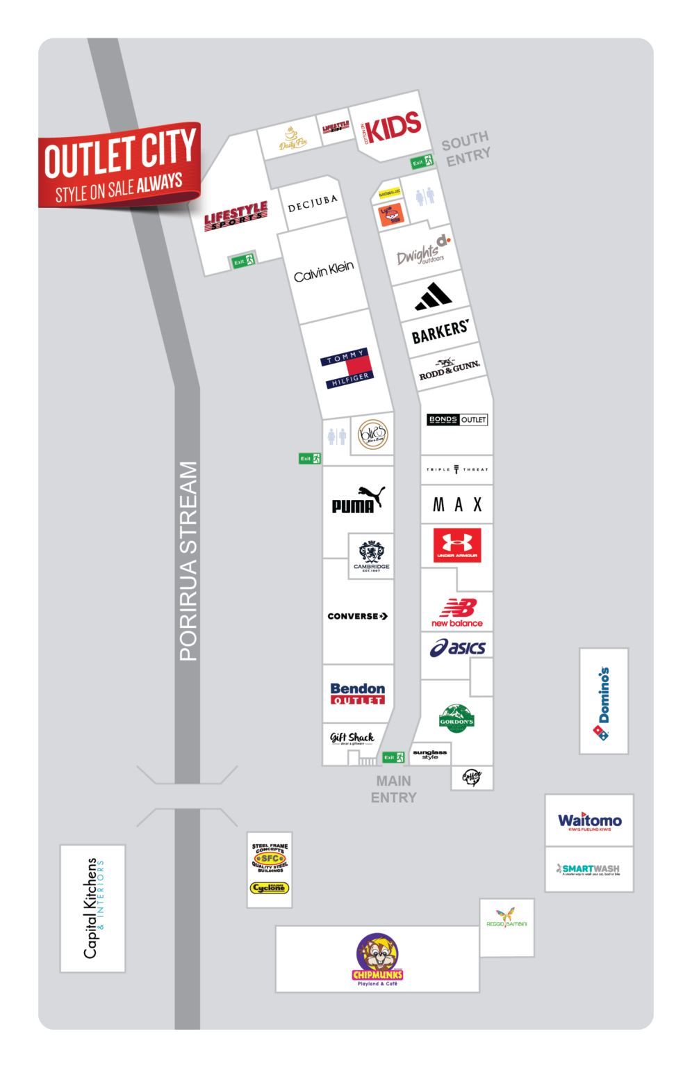 Our Shops - Outlet City